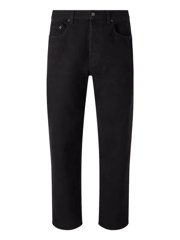 Saint Laurent Mick Straight-leg Jeans - Black