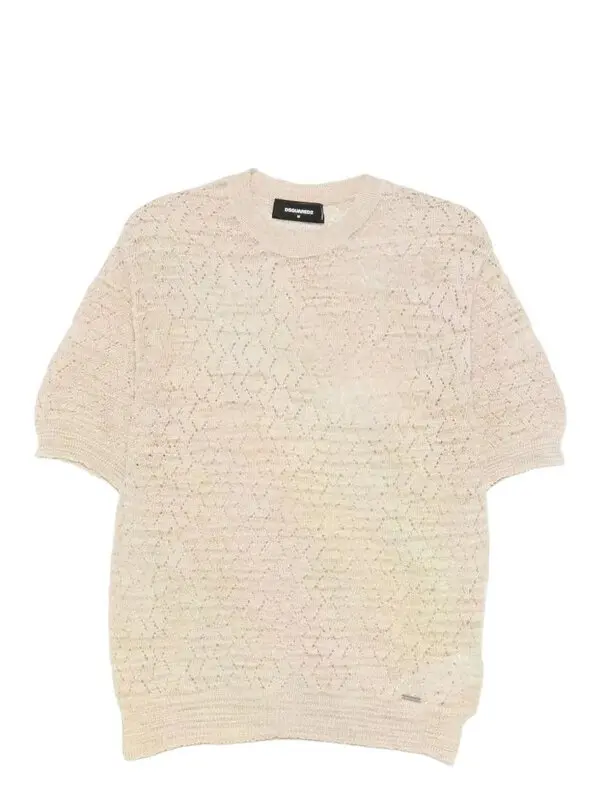 Dsquared2 Crew-neck T-shirt - Neutrals