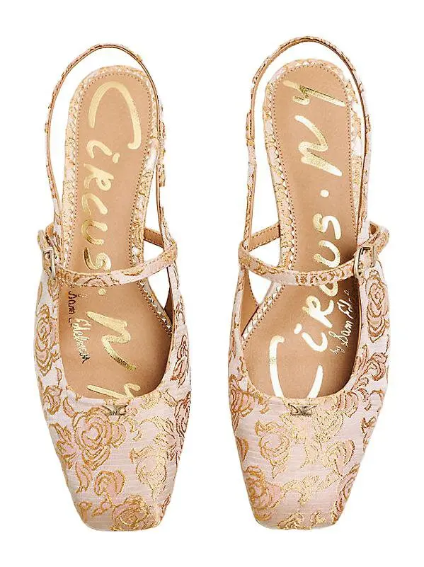 CIRCUS NY BY SAM EDELMAN Elara Slingback Flats - Blush Multi