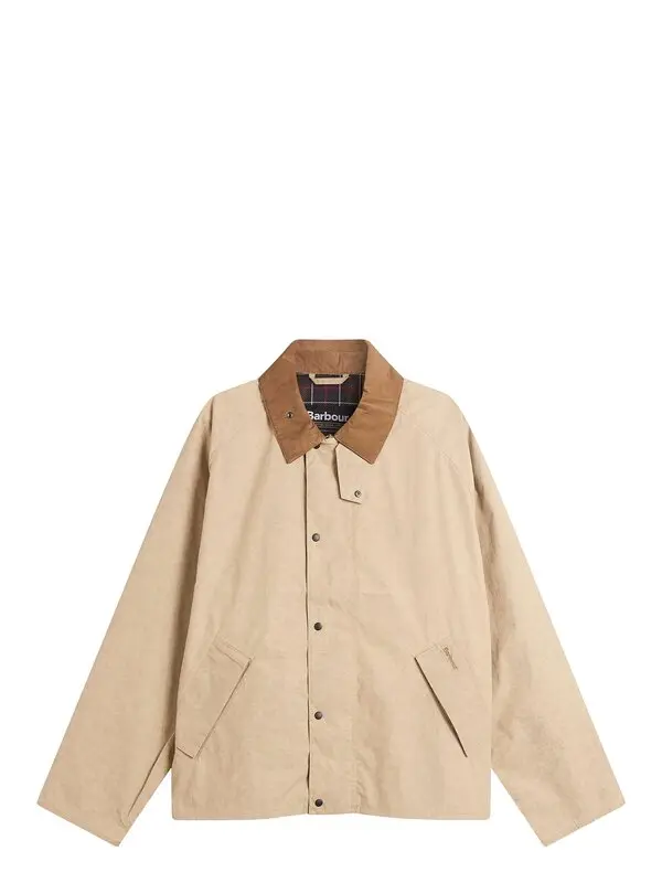 Barbour Ripstop Transport Showerproof Jacket - Stone