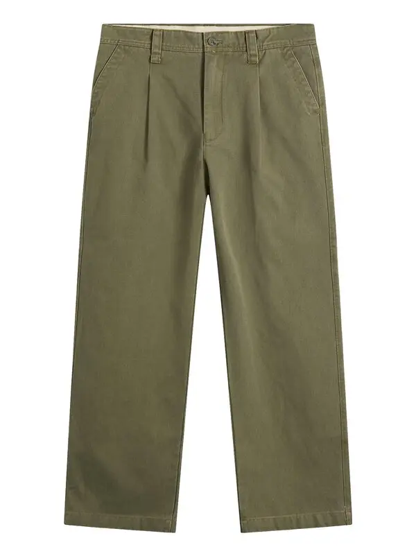 BOUND Heavy Canvas Workwear Trousers - Army