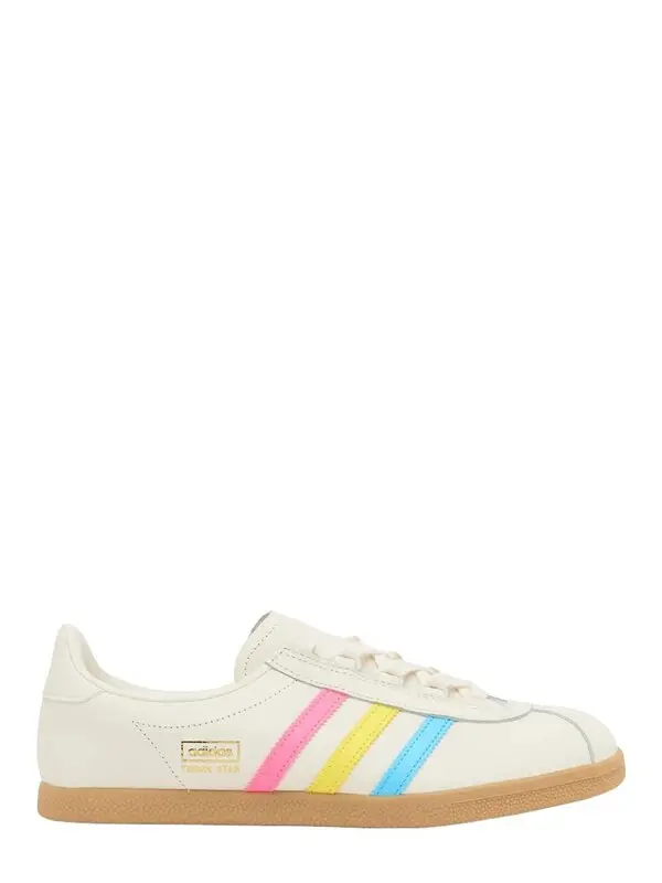 Adidas Trimm Star Sneakers - Core White/sky Blue Rush/lucid Pink