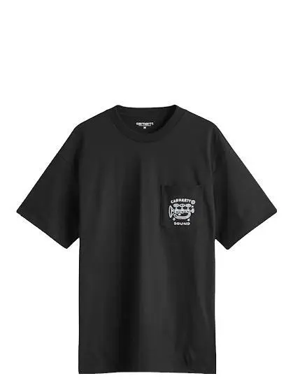 Carhartt Wip Fragments Pocket T-shirt - Black/white