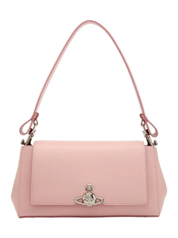 VIVIENNE WESTWOOD Leather Shoulder Bag - Pink