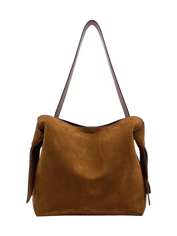 Acne Studios Musabi Suede Tote Bag - Brown