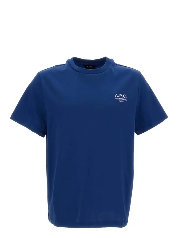A.p.c. Standard T-shirt Rue Madame - Blue