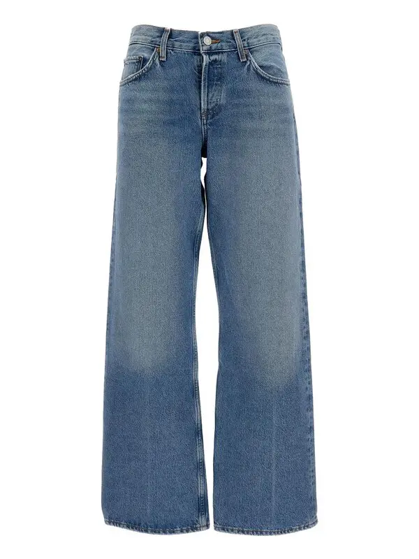AGOLDE Low-rise Loose Jeans - Blu