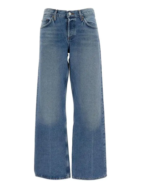 AGOLDE Low-rise Loose Jeans - Blue