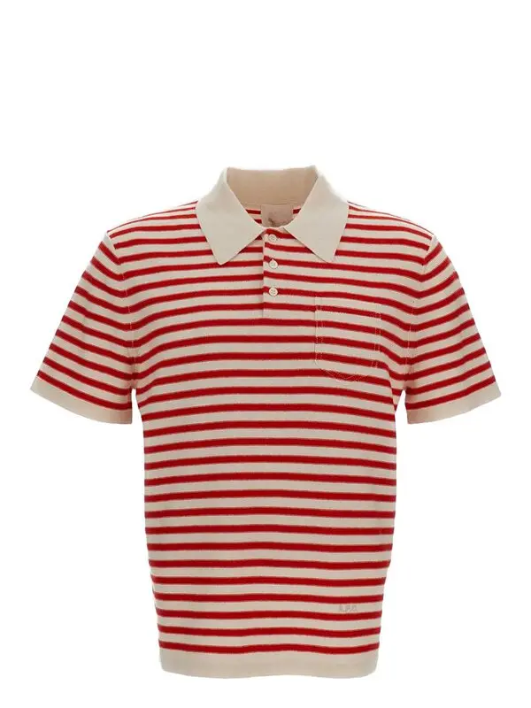 A.p.c. Eliot Striped Shirt - White