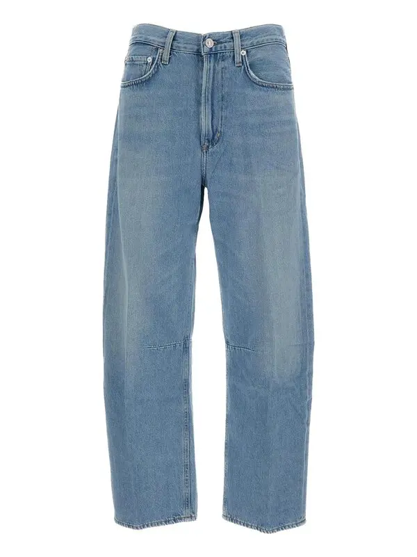 Citizens Of Humanity Cropped Jeans - Sky Blue