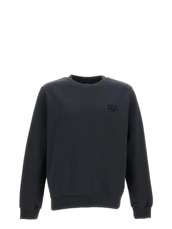 A.p.c. Classic Sweatshirt Rue Madame - Black