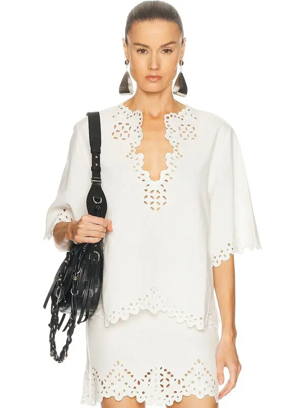 Isabel Marant Étoile Shana Blouse - White