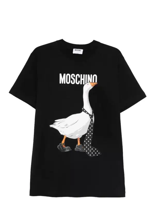 Moschino Cotton T-shirt - Black