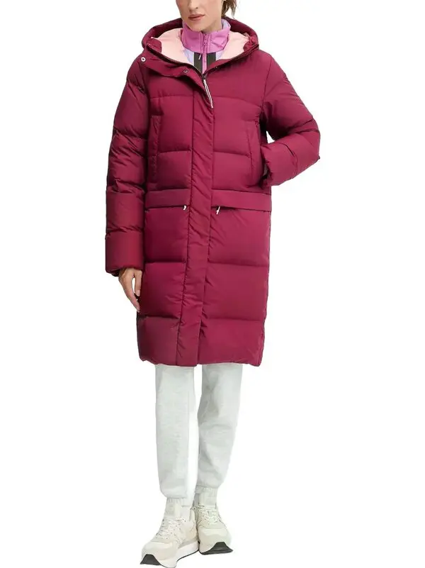 PEAK PERFORMANCE Hooded Padded Jacket - Red