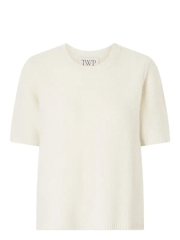 TWP Audrey Cashmere Sweater - Ivory