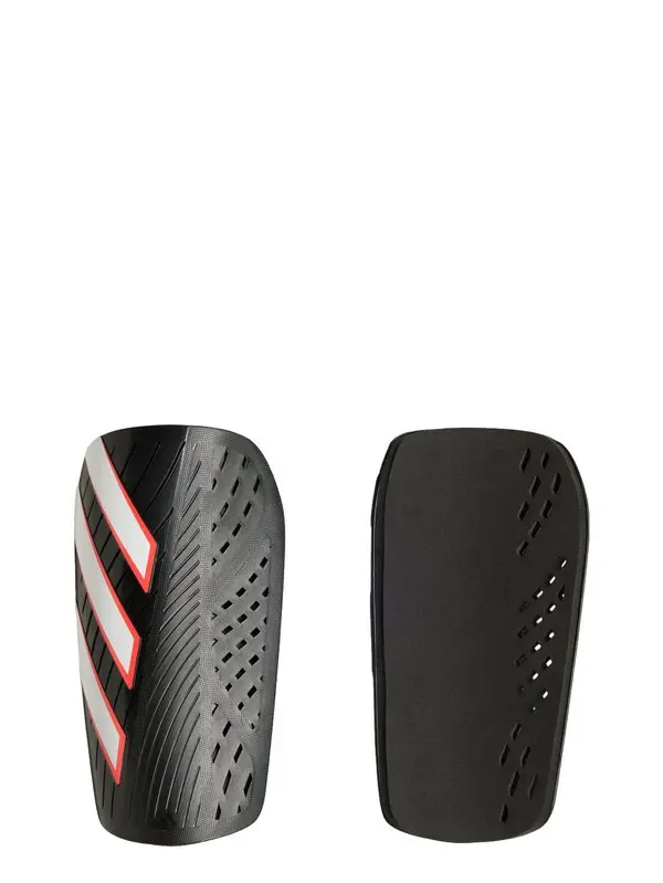 Adidas Tiro Shinguard Club - Black / White / Lucid Red