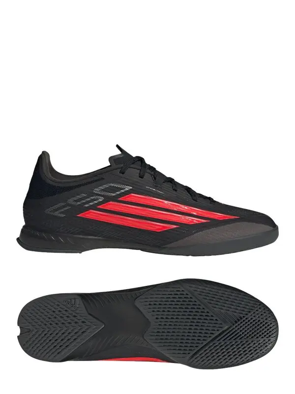 Adidas F50 League Indoor Football Shoes - Core Black / Lucid Red / Core Black