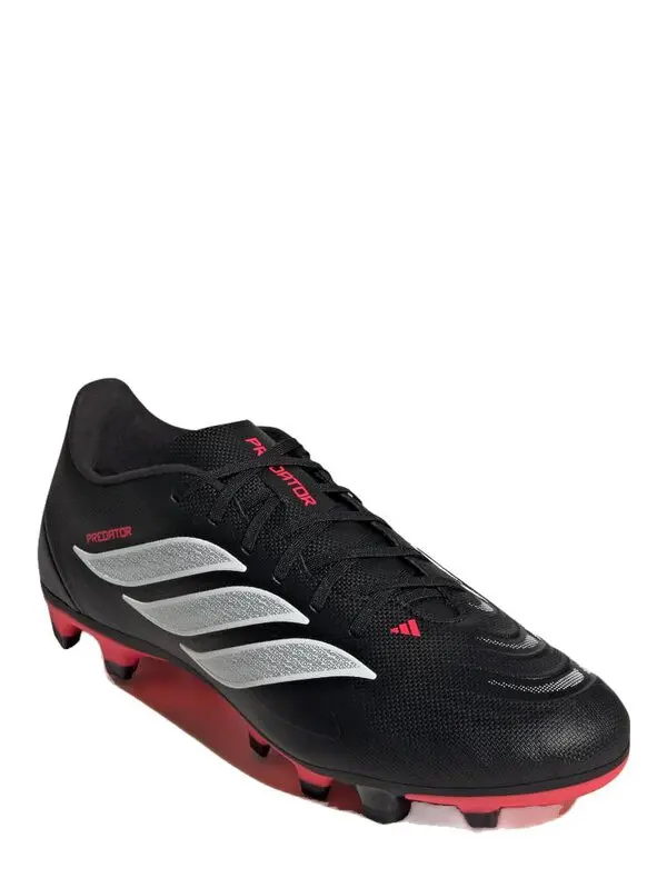 Adidas Predator Club Firm Ground/multi Ground Soccer Cleats - Core Black / Cloud White / Lucid Red