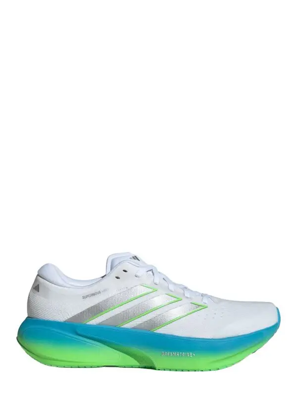 Adidas Supernova Rise 3 Running Sneakers - Cloud White / Silver Metallic / Semi Blue Burst