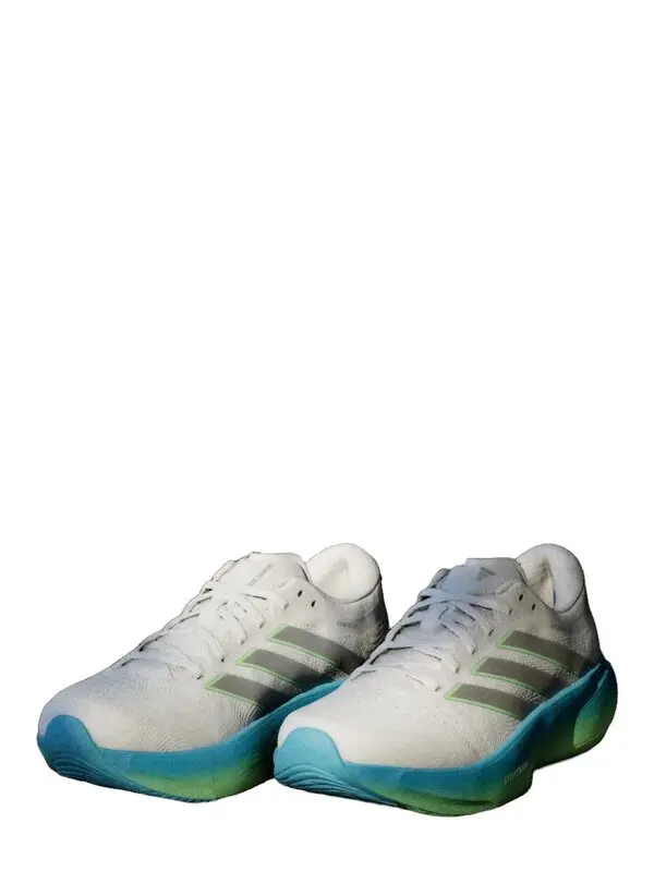 Adidas Supernova Rise 3 Running Shoes - Cloud White / Silver Metallic / Semi Blue Burst