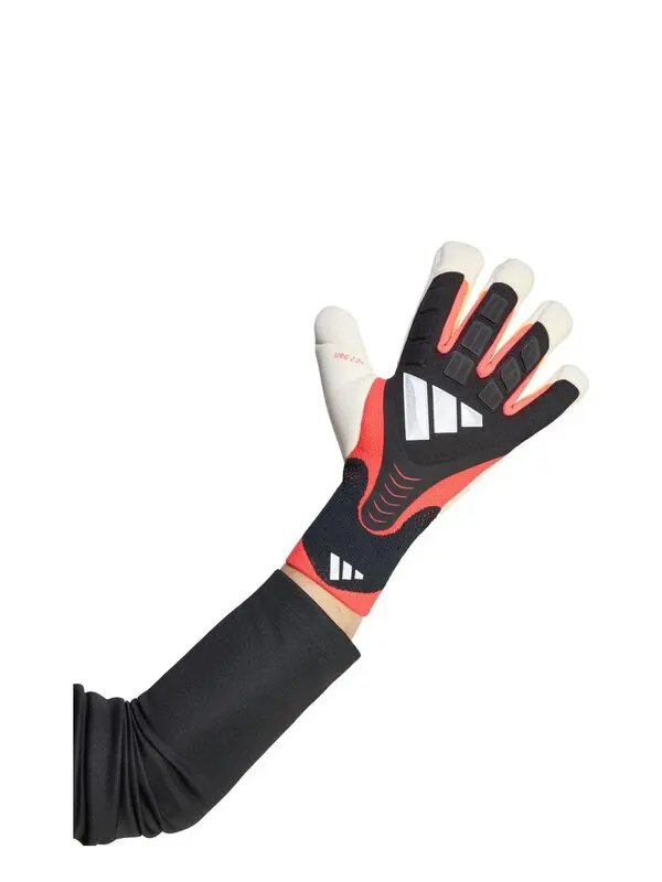 Adidas Predator Goalkeeper Glove Pro Hybrid - Black / Lucid Red / White