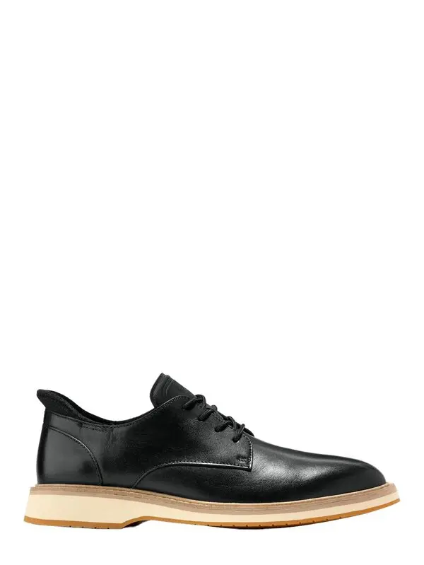 Cole Haan Mansfield Grand Plain Toe Oxfords - Black-dark Latte-angora