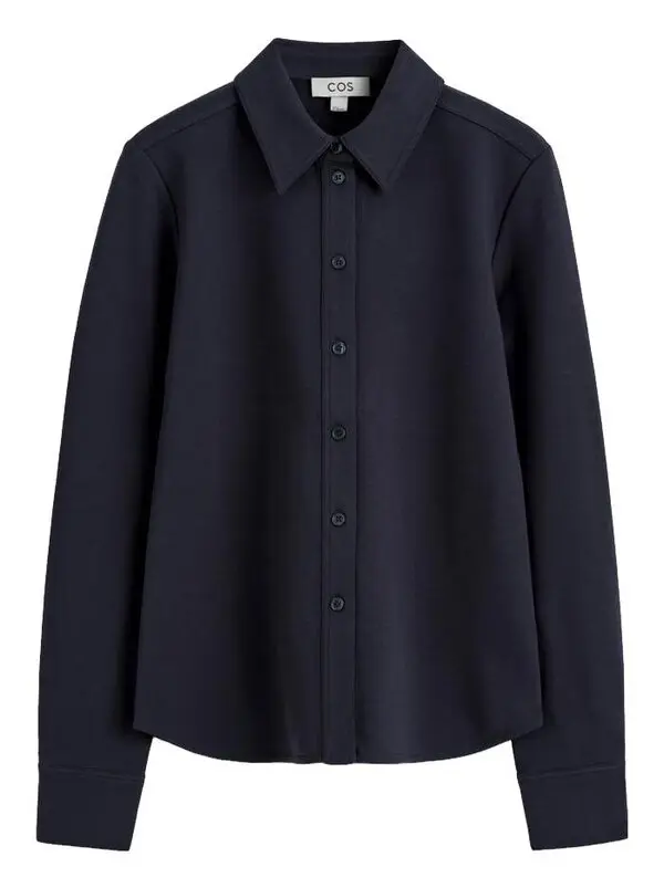 Cos Jersey Shirt - Navy