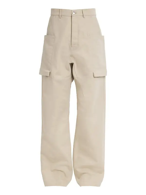 Rick Owens Stefan Cargo Trousers - Beige
