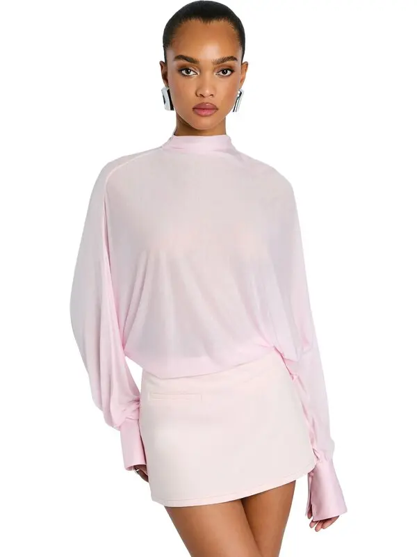 SEROYA Hawkes Bodysuit - Petal Pink