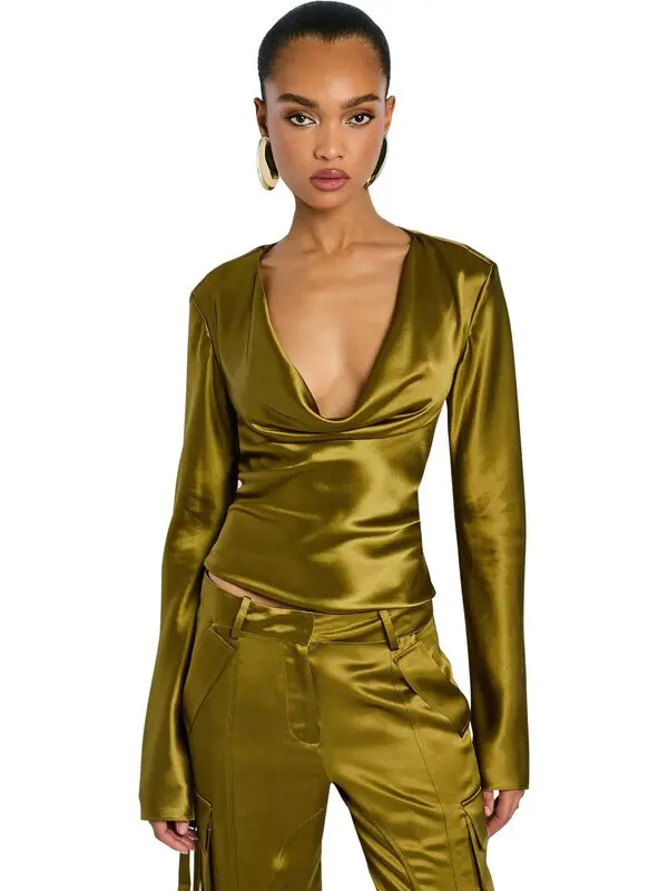 Retrofete Nerissa Top - Ochre