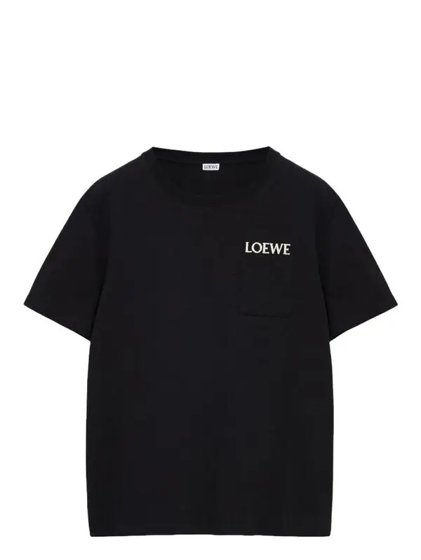 Loewe Relaxed Fit Tee - Black