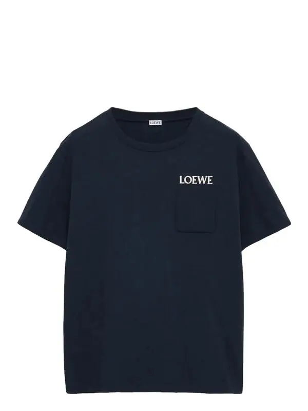 Loewe Relaxed Fit Tee - Navy