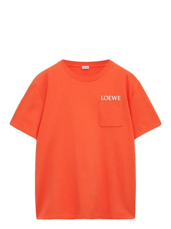 Loewe Relaxed Fit Tee - Orange