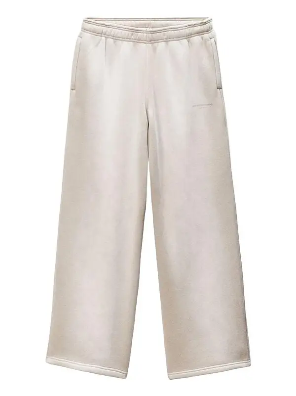 Alexander Wang Mid-rise Sweatpant With Allover Hotfix Washed - Ivory