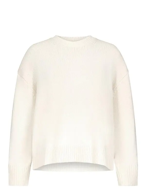 Loulou De Saison Bruzzi Boxy Cashmere Sweater - Ivory