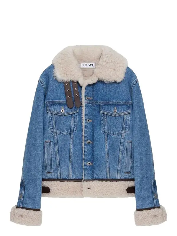 Loewe Denim Trucker Jacket - Blue