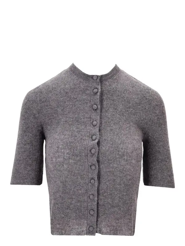 Citizens Of Humanity Tabitha Cardigan - Chrcoal Heather (dk Grey)