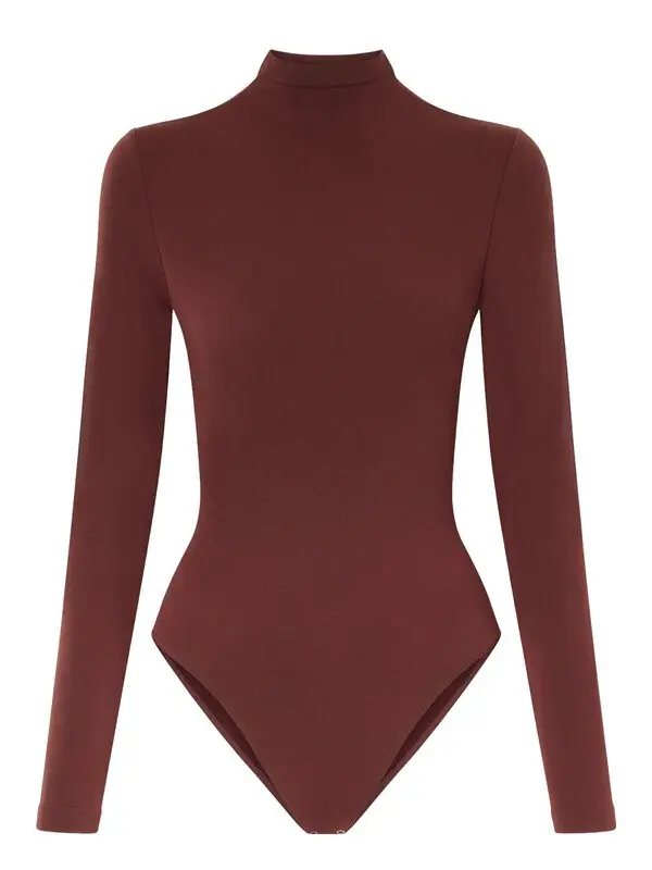Wolford Stretch-jersey Bodysuit - Red