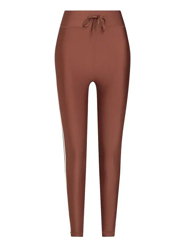 The Upside Hustle Stretch Leggings - Brown