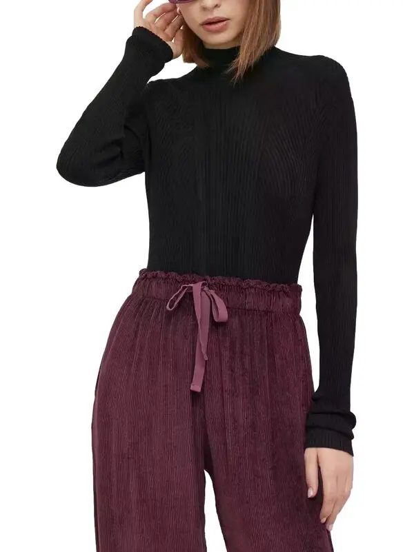 JOOP! Stand-up Collar Sweater - Black
