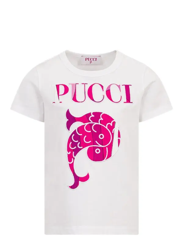 Emilio Pucci Logo T-shirt - Multicolour