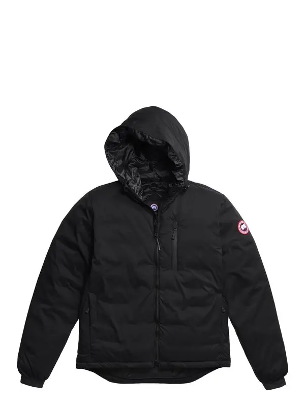 Canada Goose Lodge Jacket With Hood - Black