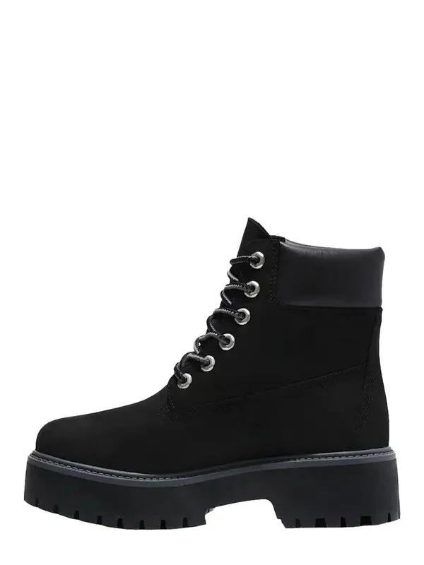 Timberland Stone Street 6 Nubuck Lace-up Ankle Boots - Black