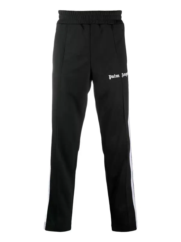 Palm Angels Logo Track Pants - Black