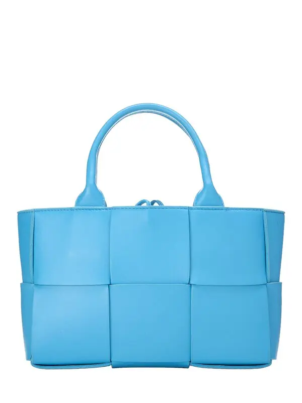 Bottega Veneta Maxi Intrecciato Arco Tote - Blue