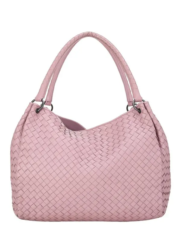 Bottega Veneta Intrecciato Parachute Tote - Pink