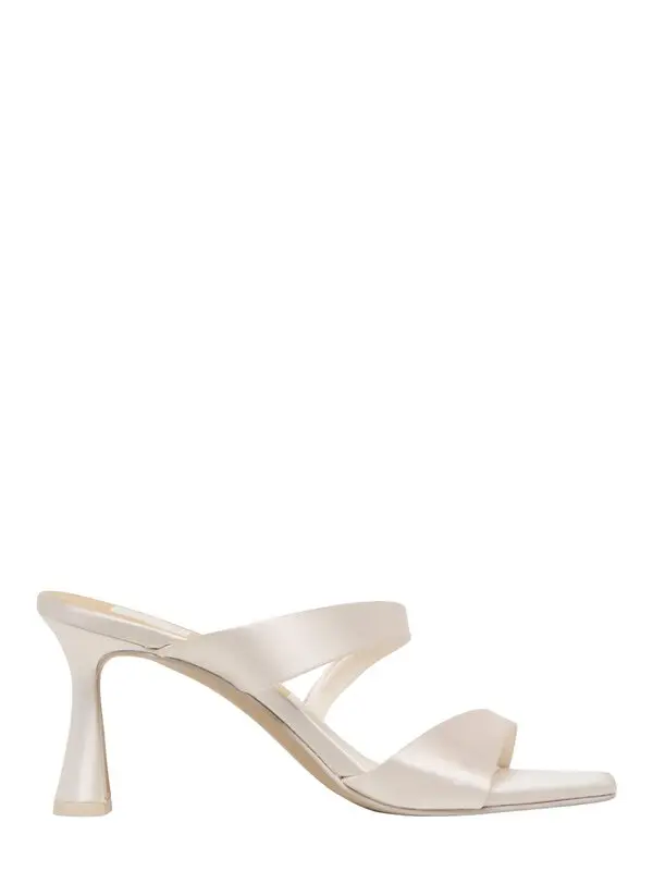DOLCEVITA Icelyn Satin Heels - Ivory Satin