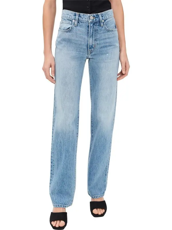 SLVRLAKE Kendra Straight Leg Jeans - Ramble On