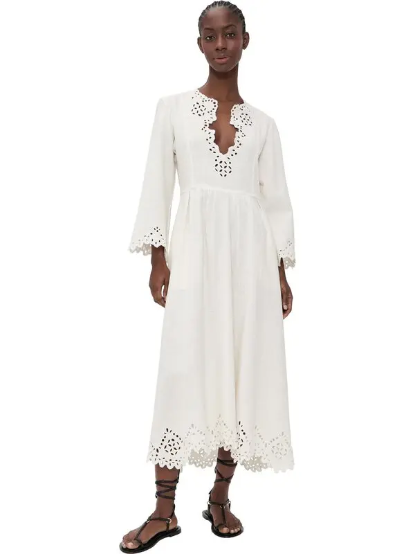 Isabel Marant Tianny Maxi Dress - White