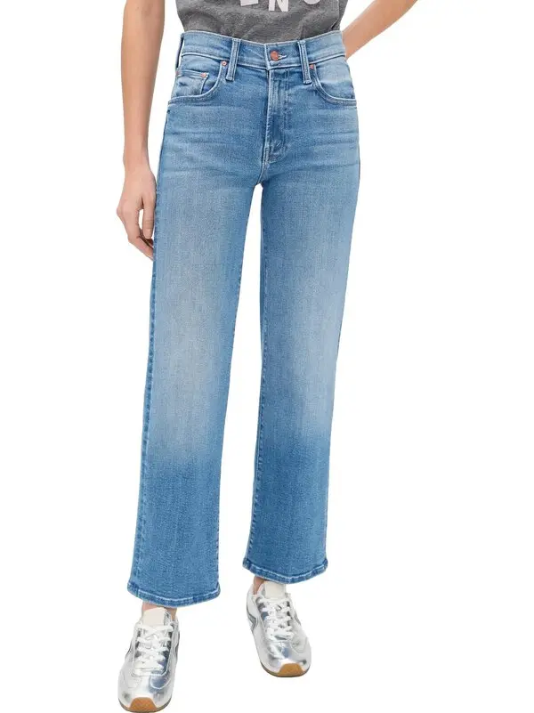 MOTHER The Mid Rise Rambler Zip Ankle Jeans - Piece By Piece